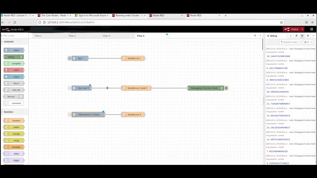 Enhancing Node Red Capability Using Function Node Youtube