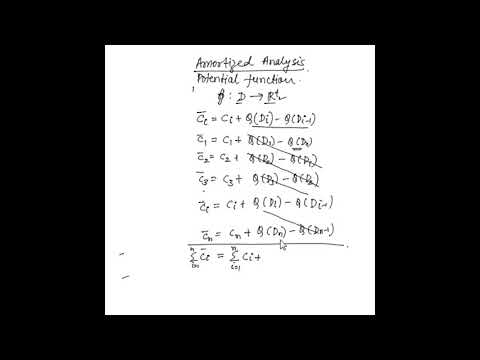 Stack Amortized Analysis Youtube