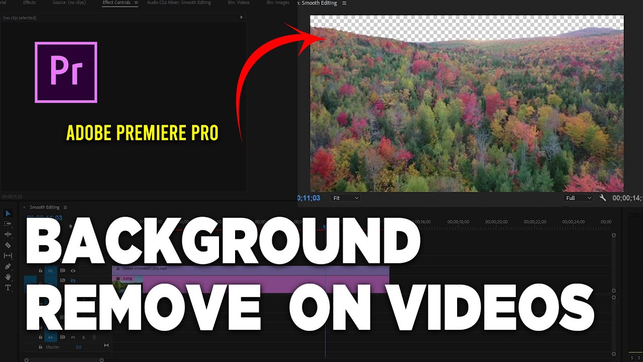 How To Remove Background From A Video Adobe Premiere Pro Tutorial