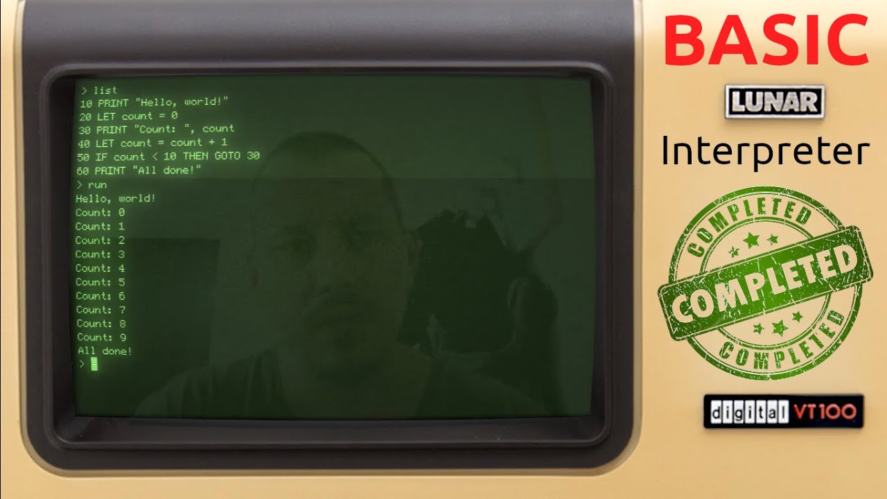 Programming A Basic Interpreter In Python Interactive User Interface