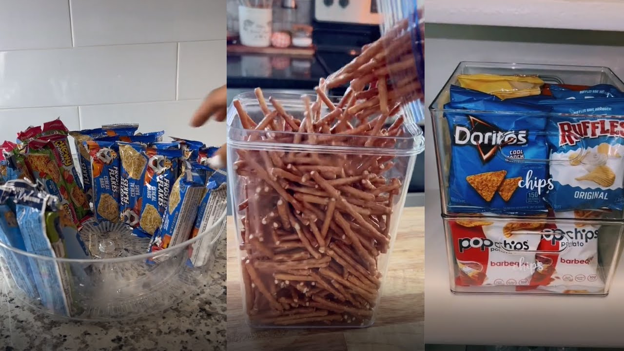 Satisfying Pantry Restock Asmr 27 Youtube