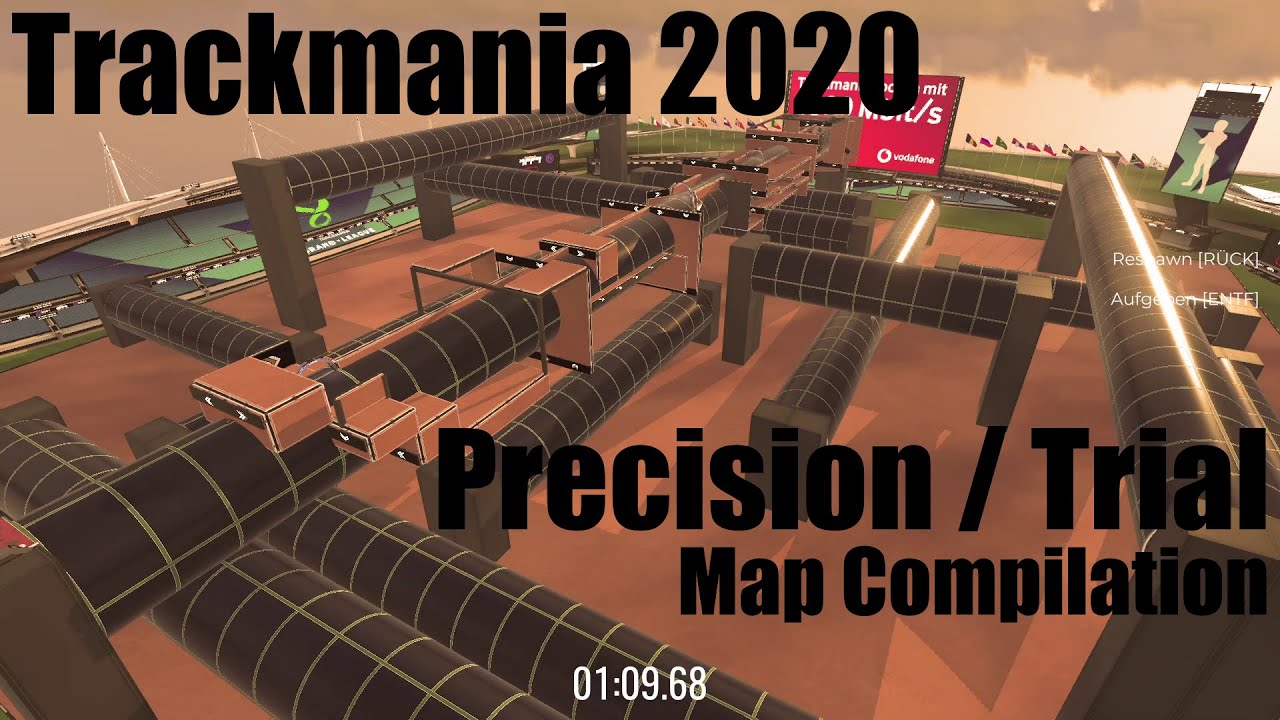 Trackmania 2020 Unusual Maps Trial Precision Youtube