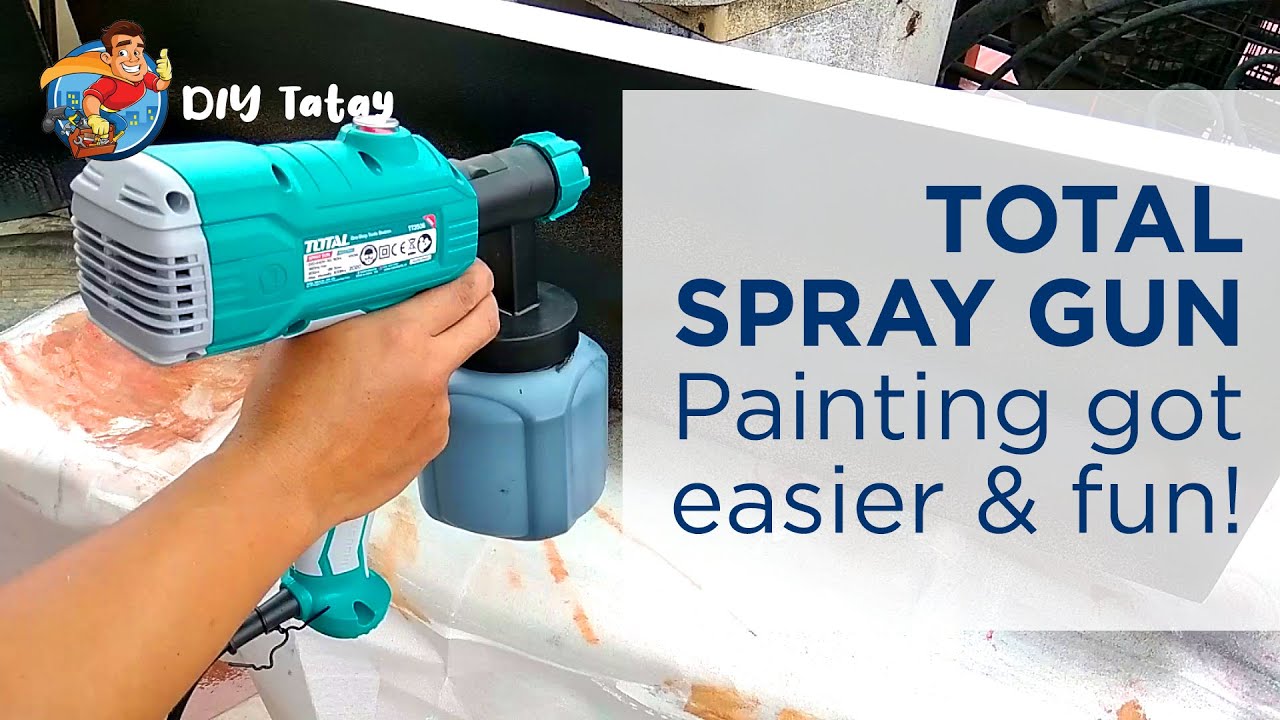 Total Paint Spray Gun Unboxing And Testing Youtube