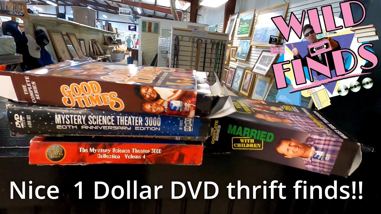 Dvd Vhs Record Hunting Thrift Stores Youtube
