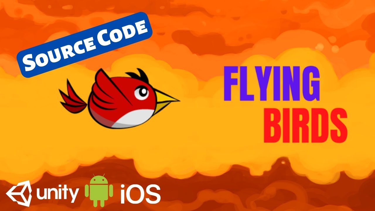 Flappy Bird Mobile Game Source Code Unity Project With Unity Ads
