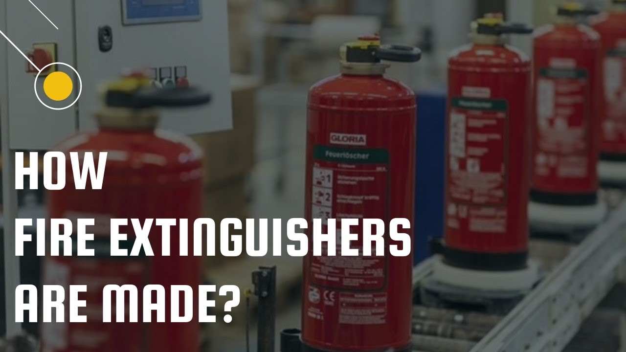 How Fire Extinguishers Are Made I Production Of Fire Extinguisher