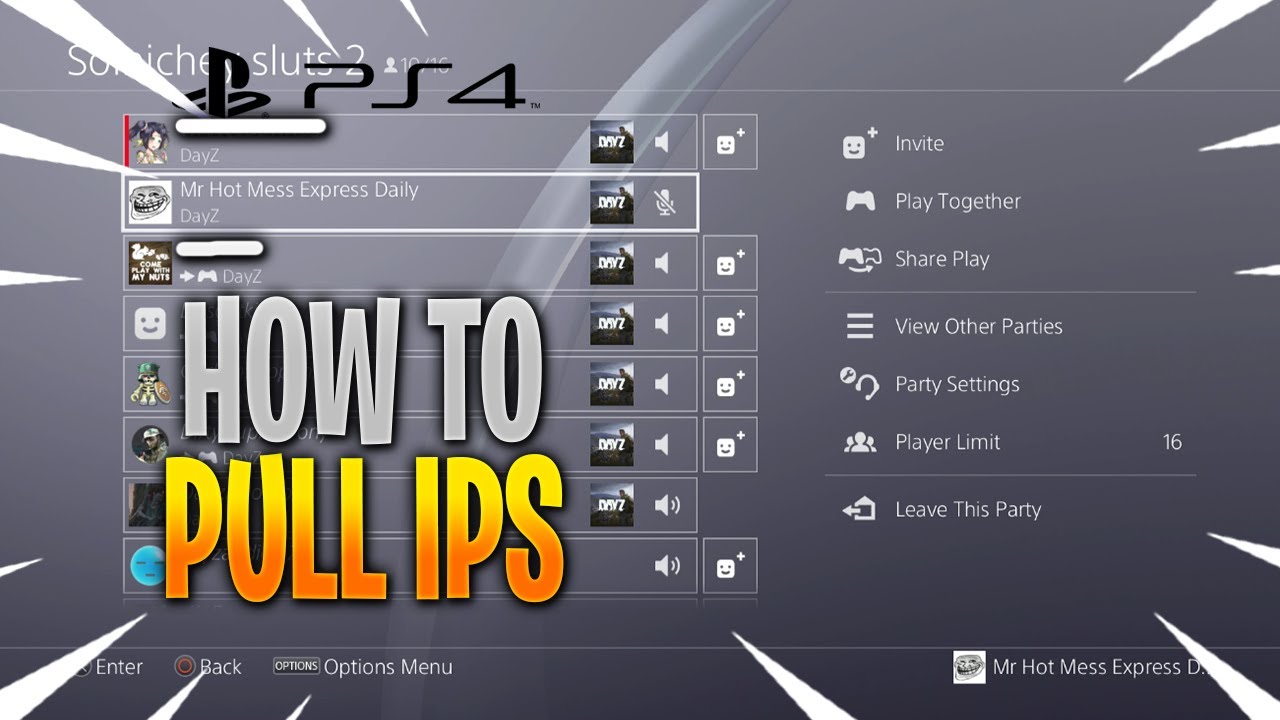 How You Can Pull Ips On Ps4 Xbox One Educational Only Do Not Do