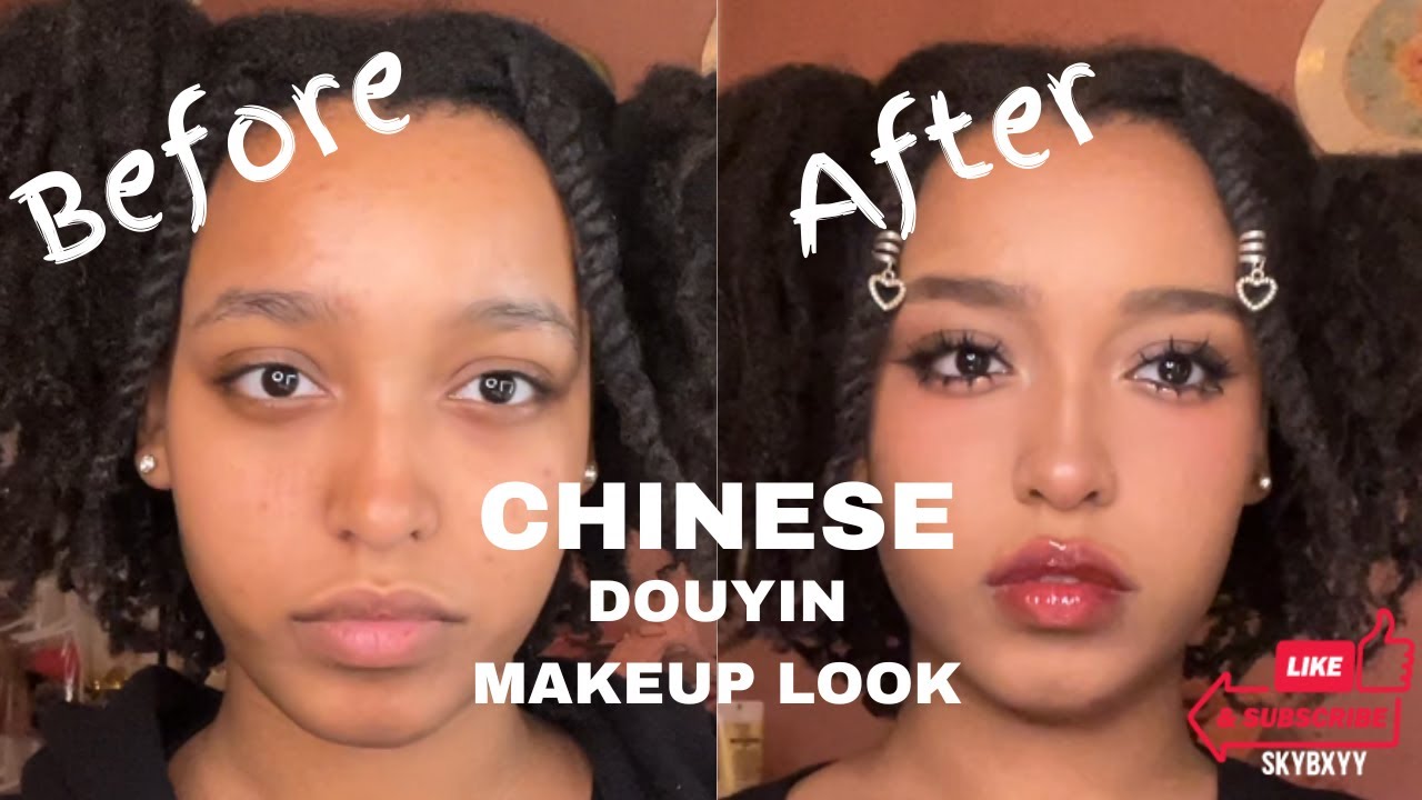 Chinese Douyin Makeup Tutorial On Brown Skin 33 Youtube