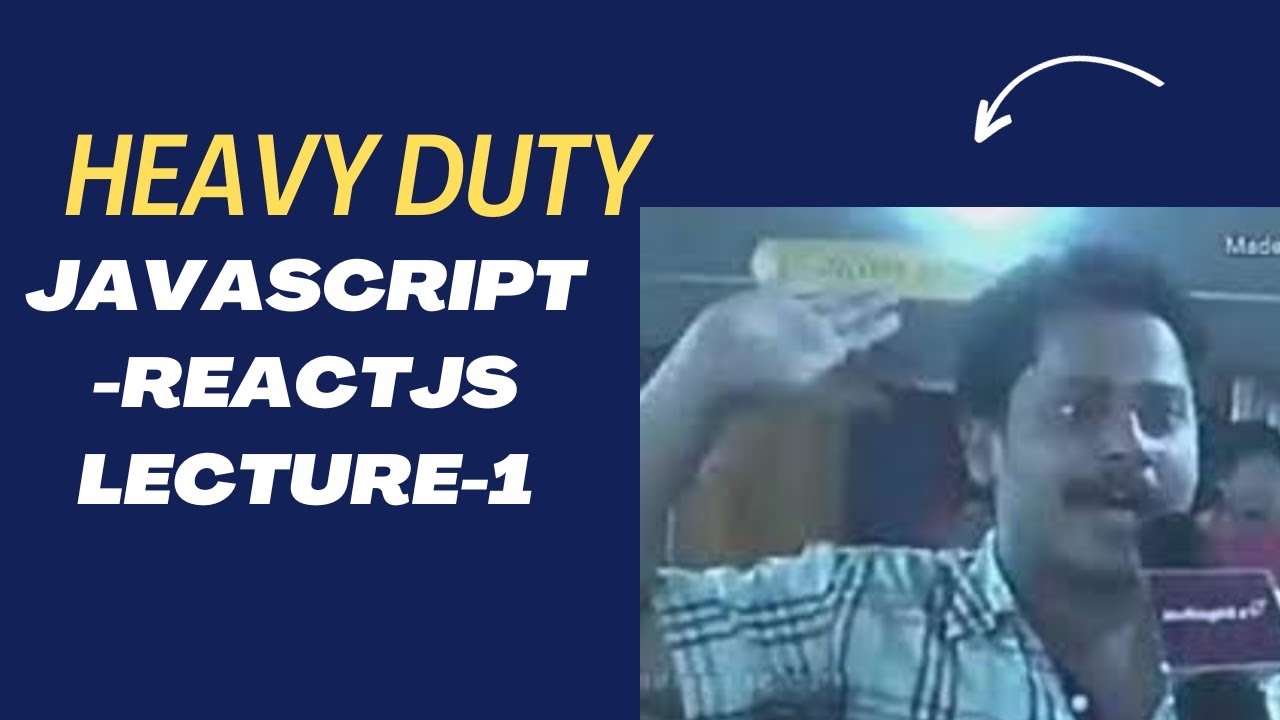 Become Software Developer With Javascript And Reactjs Class 1 Youtube