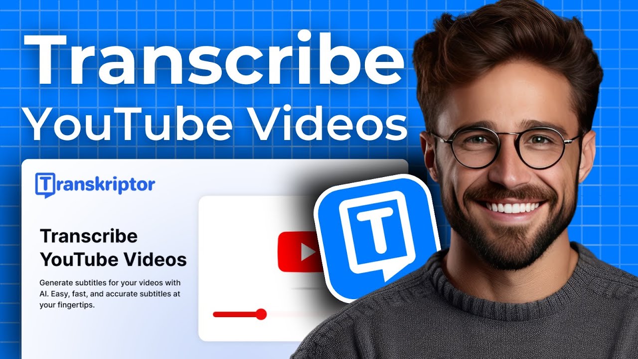 How To Transcribe Youtube Videos With Transkriptor Youtube