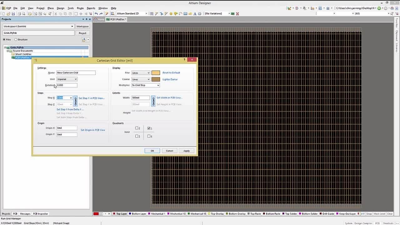 Grid Settings In Altium At Thomas Marriott Blog