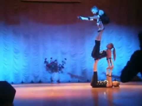 Acrobatic Trio акробатическое трио Youtube