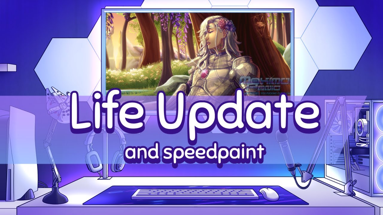 Panic Where The F K Have You Been 2024 Life Update Speedpaint