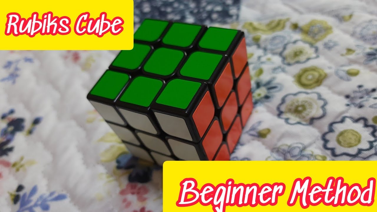 3x3 Cube Easy Tutorial Beginner Method Youtube