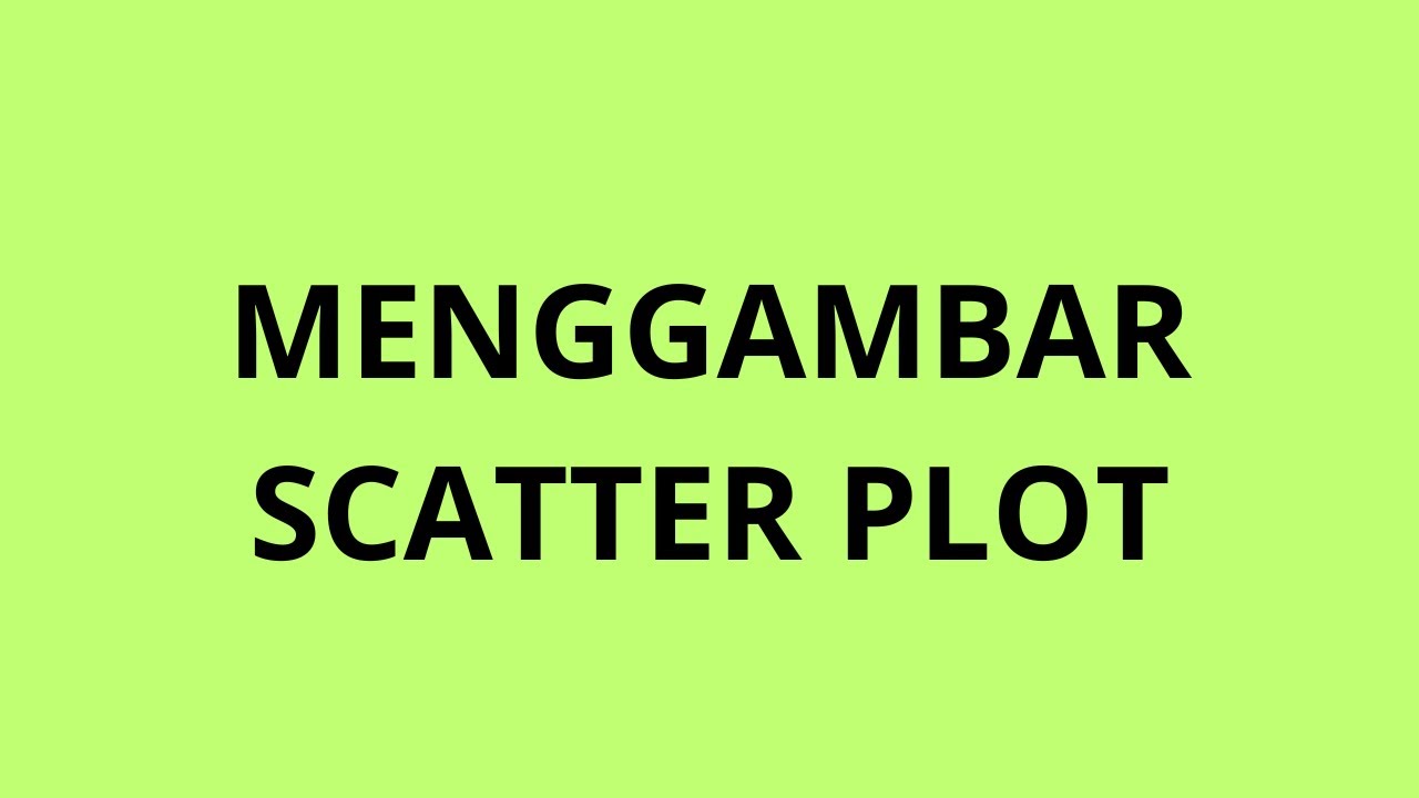 Gambar Scatter Plot Youtube