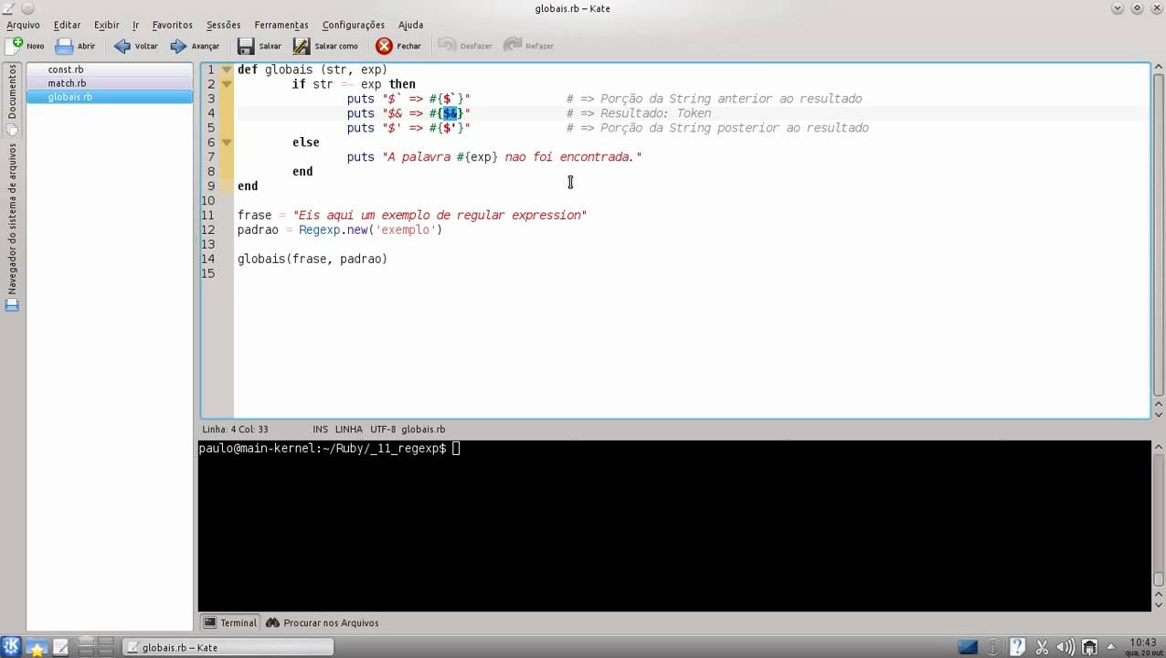 Ruby Regular Expressions Pt1 Youtube
