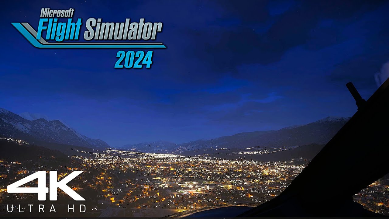 Microsoft Flight Simulator 2024 Rtx邃 4090 Insane Graphics Night
