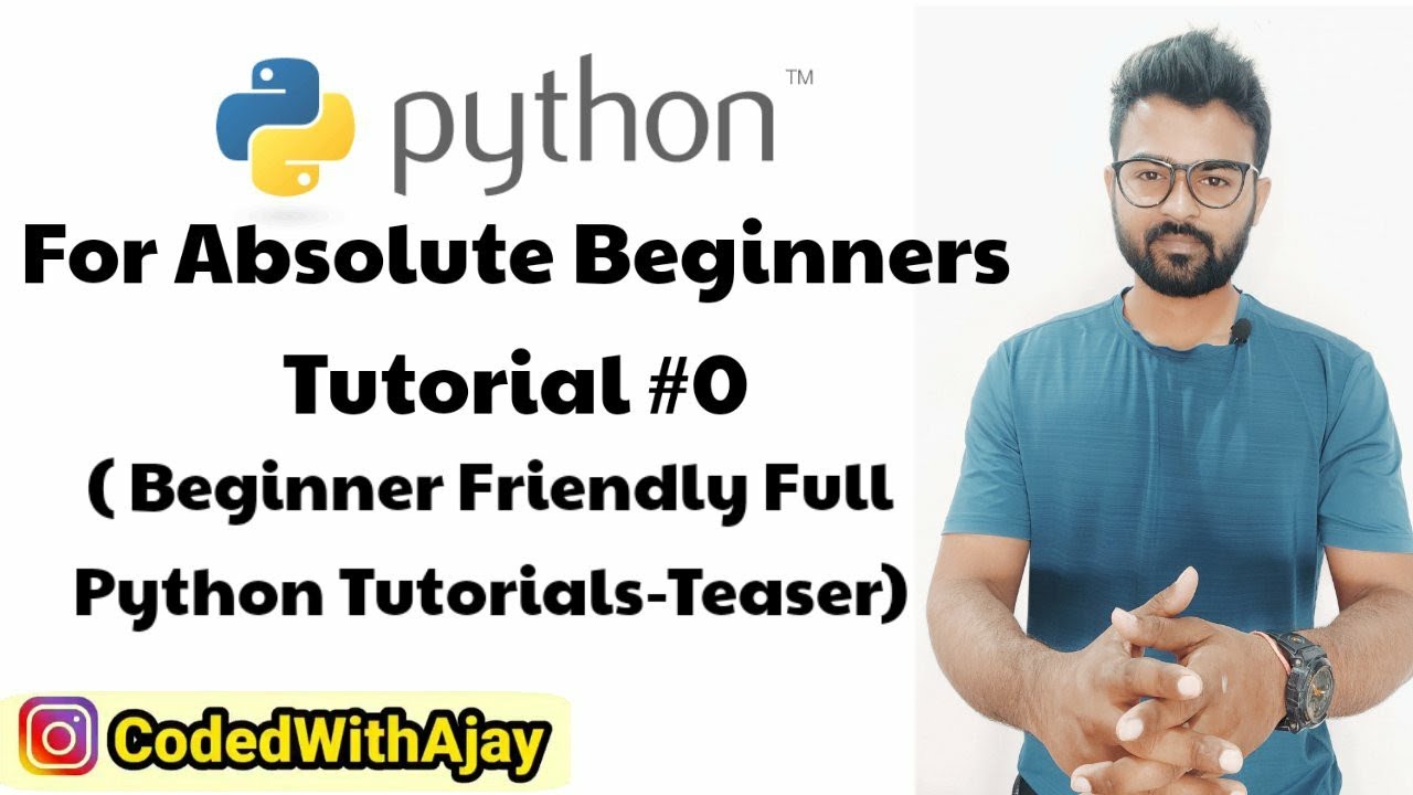 Beginner Friendly Full Python Tutorials Teaser Python Tutorials For