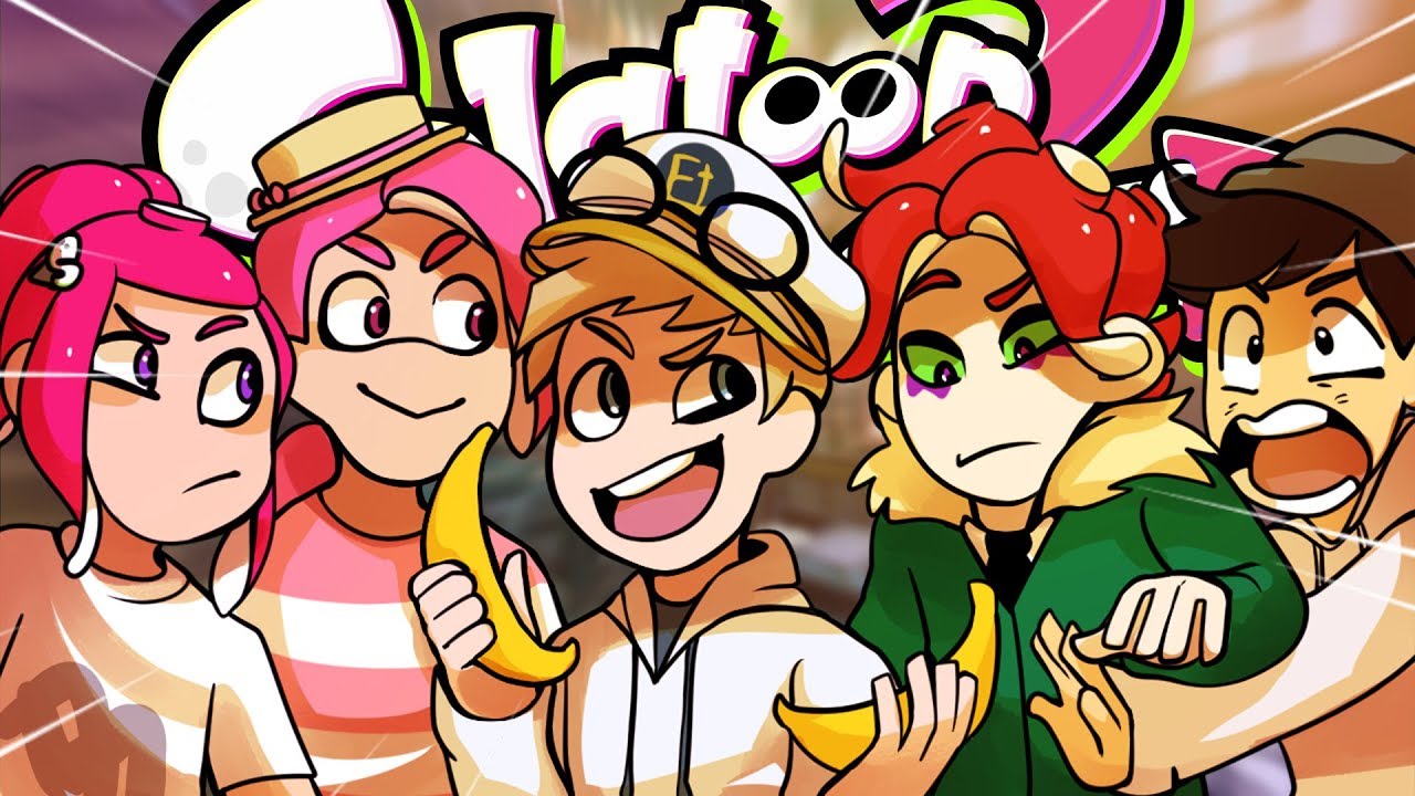 4 Idiots Playing Splatoon 2 Feat Failboat Youtube