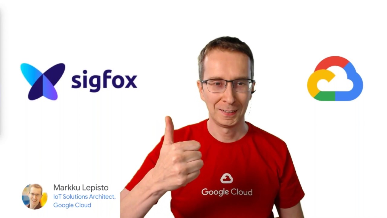 Sigfox Google Cloud Platform Integration Youtube