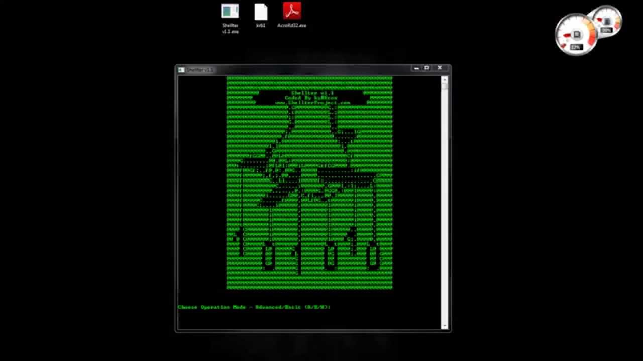 Shellter V1 1 Basic Mode Overview Youtube