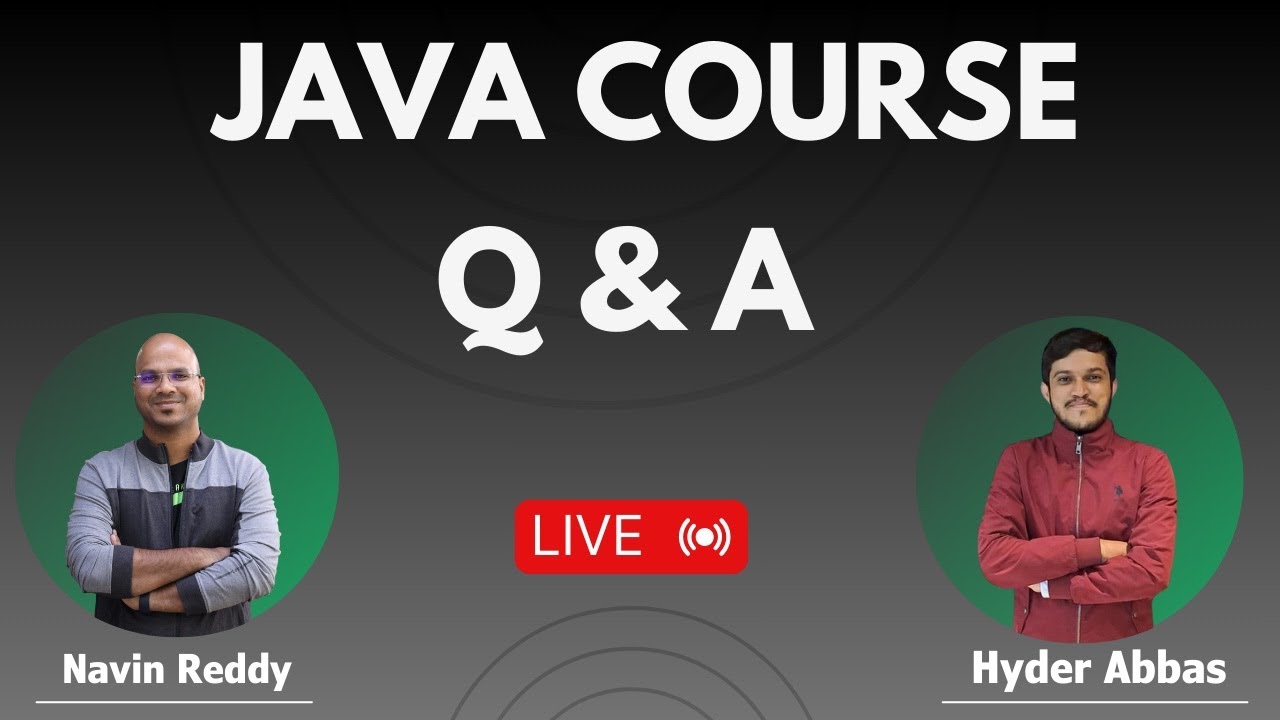 Telusko Java Course Q A Youtube