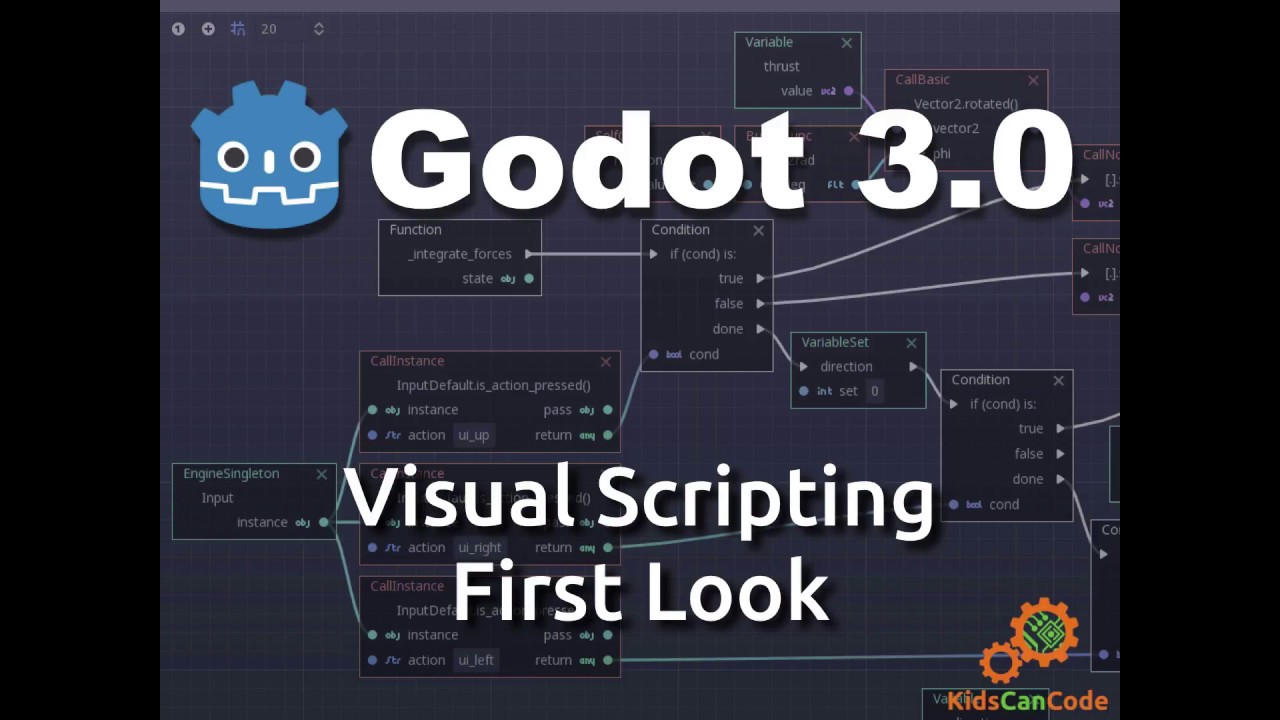 Getting Started With Visual Scripting Godot Engine 3 0 Pehhnu