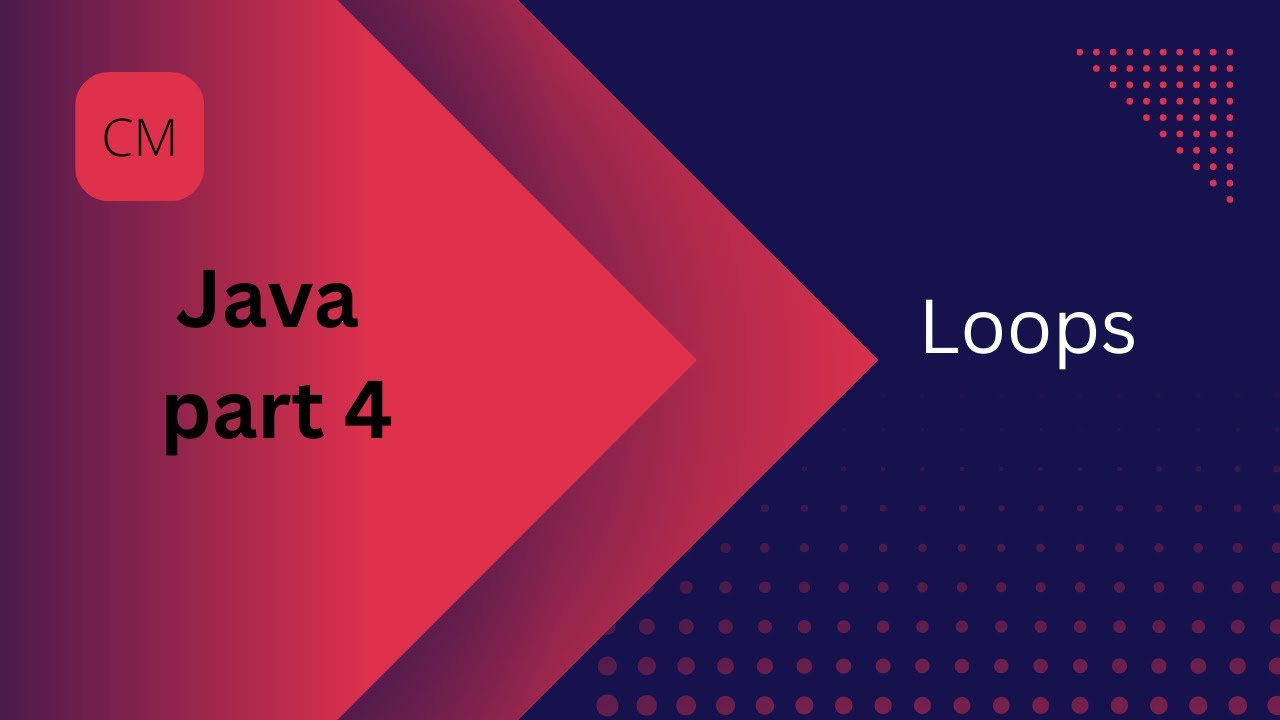 Java Lesson 4 Loops Youtube