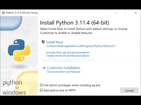Windows Ta Python Kurulumu Youtube