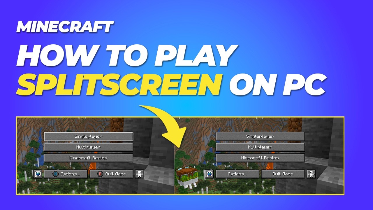 Easy Minecraft Splitscreen Setup Java Fabric Youtube