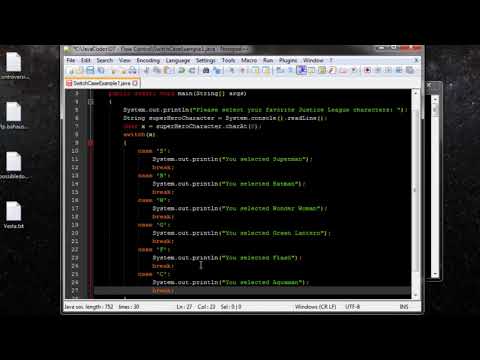 Java Switch Case Example Youtube