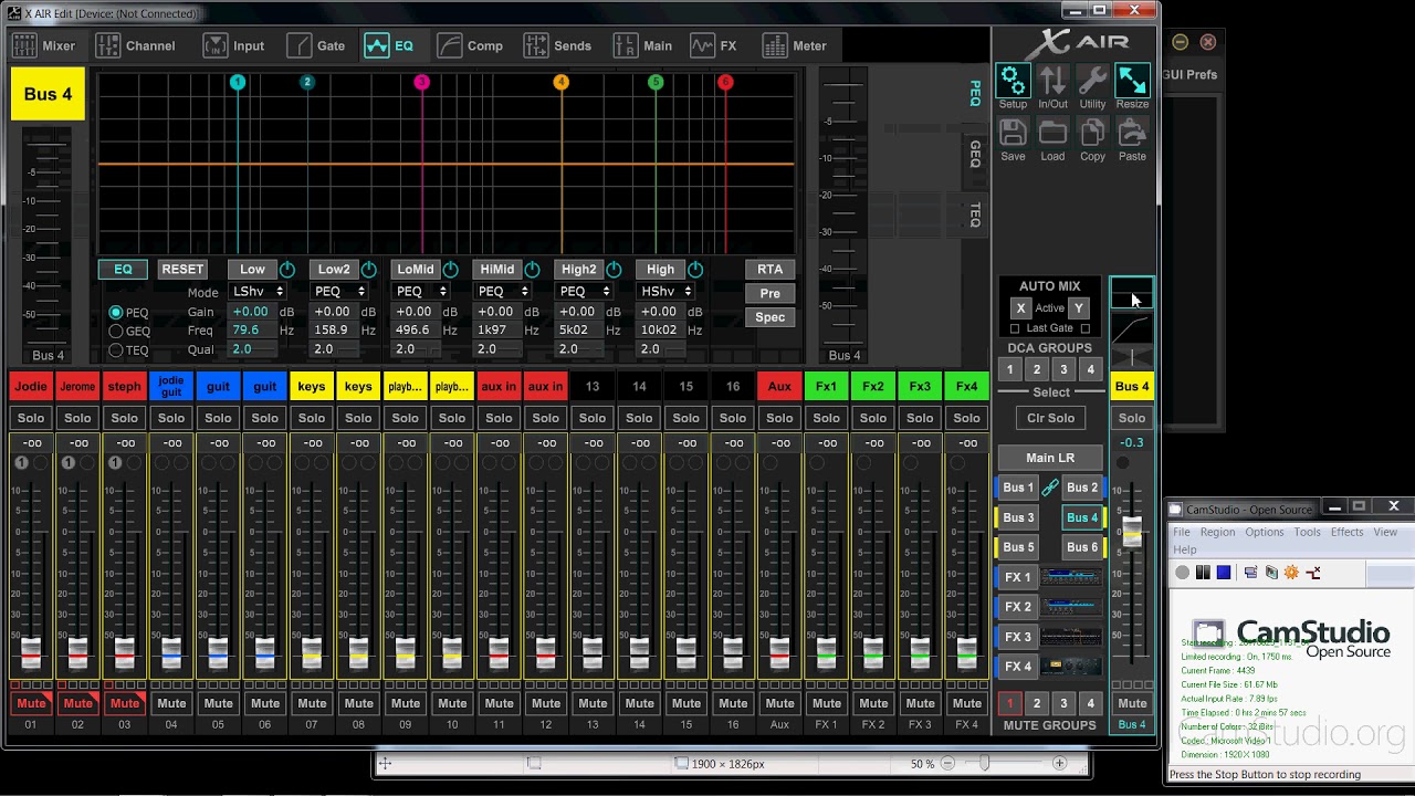 10 Monitoring Retour Prise Casque X Air Edit Francophone Youtube