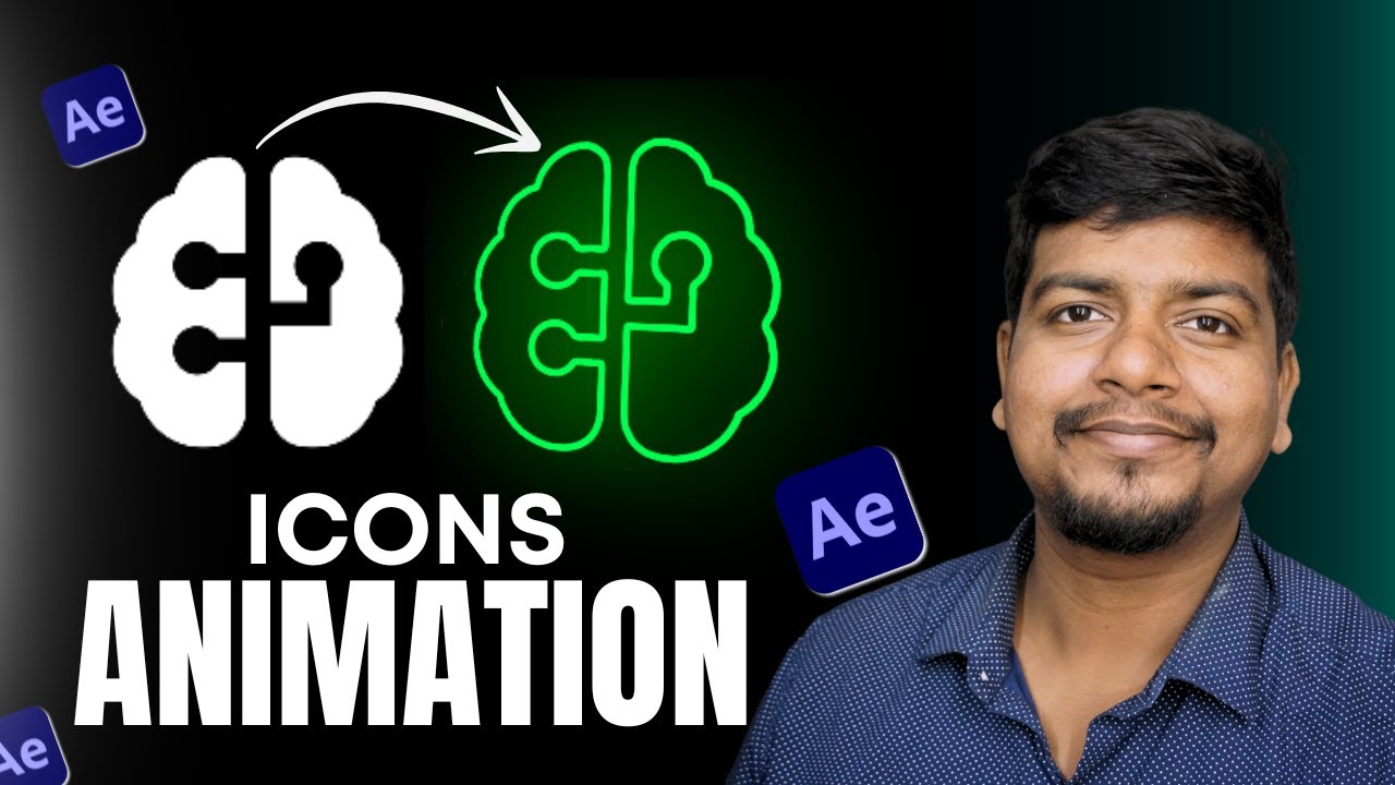 Turn Boring Png Icons Into Crazy Animations After Effects 2025