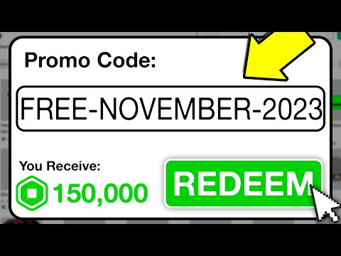 *SECRET* Promo Code Gives FREE ROBUX! (Roblox November 2023) – FAD
