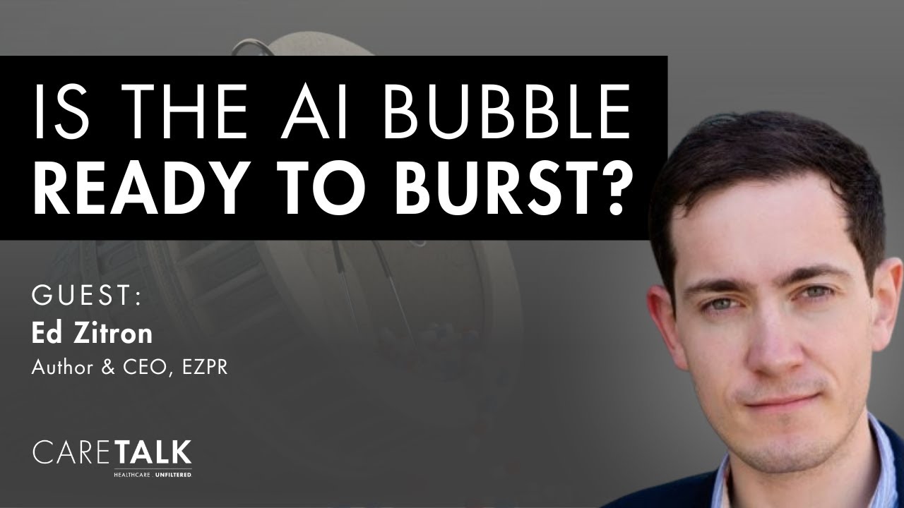 Is The Ai Bubble Ready To Burst W Ed Zitron Youtube