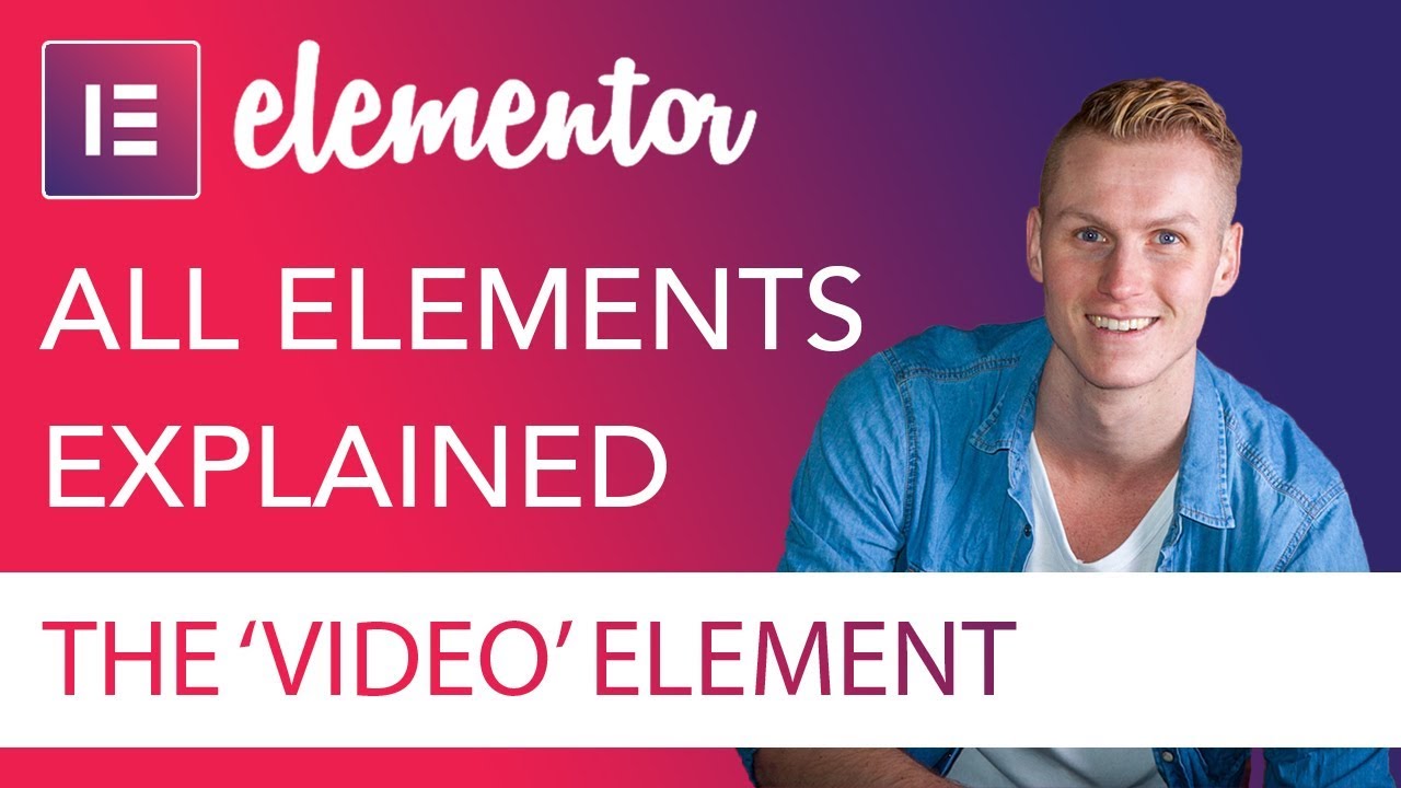Video Element Tutorial Elementor Youtube