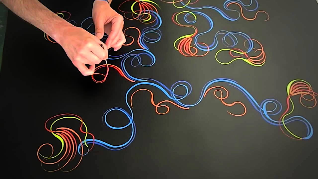 Pinstriping Scrolling How To Do Learning By Doing Youtube