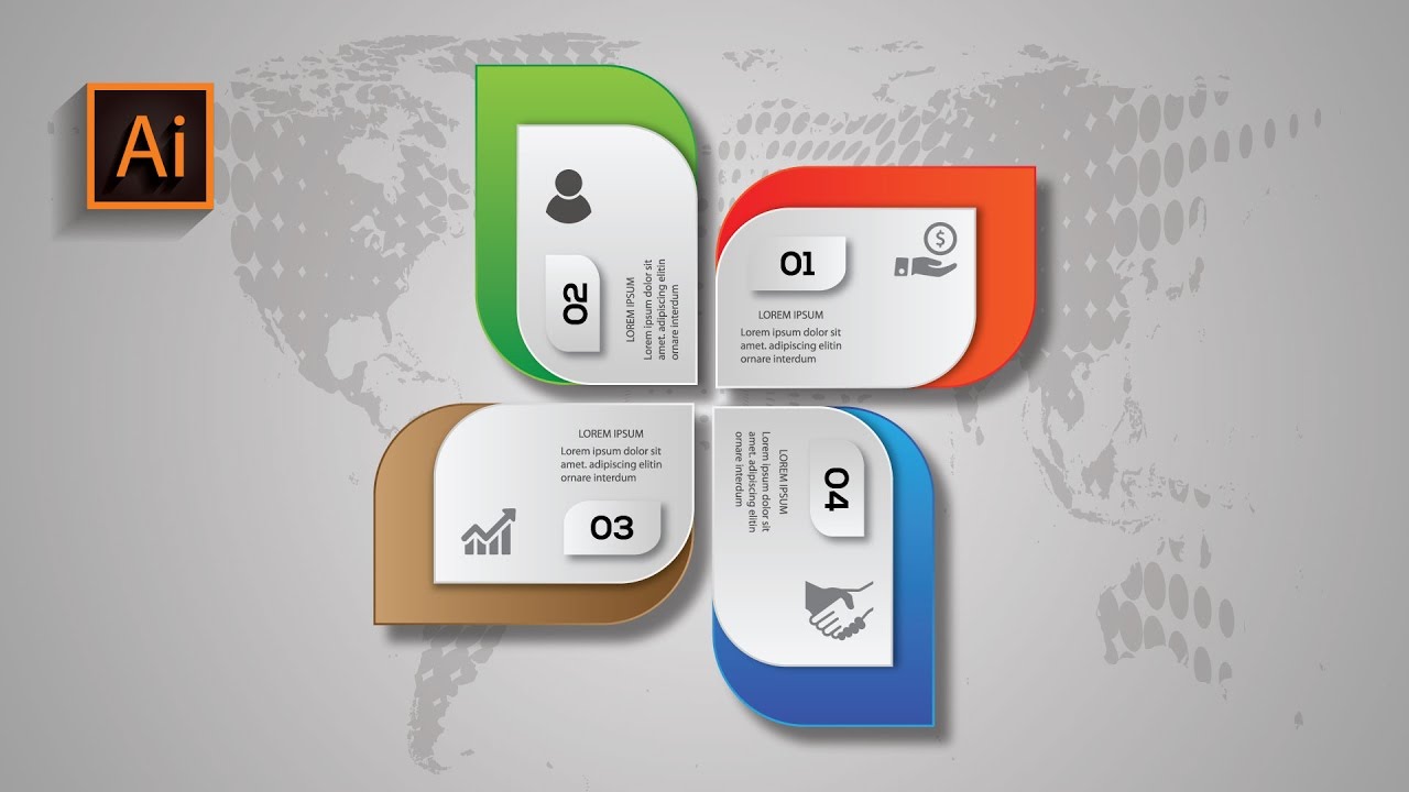 Illustrator Cc Tutorial Infographic Graphic Design Template Youtube