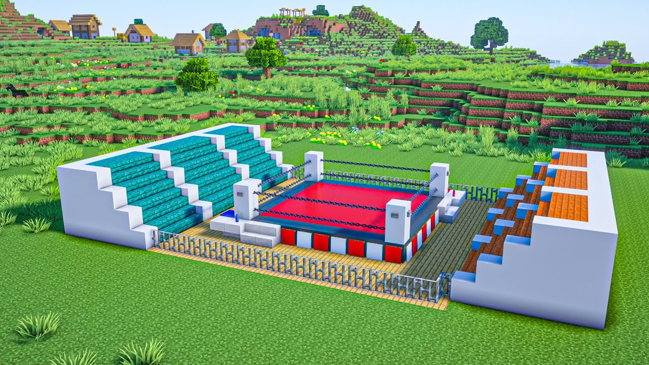 Minecraft Boxing Ring Youtube