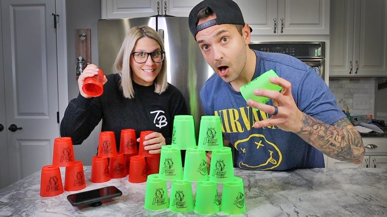 Extreme Cup Stacking Hilarious Youtube