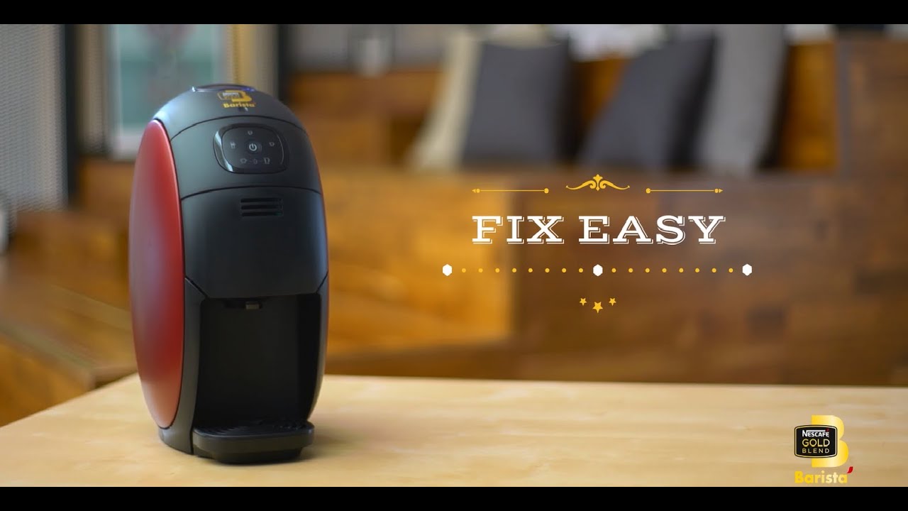 Nescafe Gold Blend Barista Machine Tutorial Fix Easy Youtube
