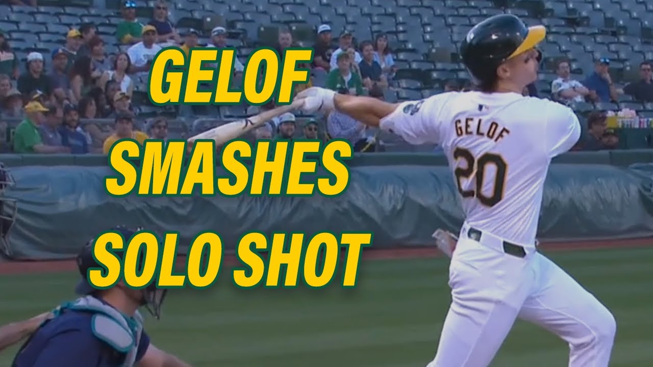 Zack Gelof Smashes Solo Shot Vs Mariners 6 5 24 Oakland A S