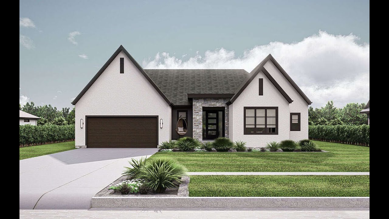 Modern Transitional Plan 963 01025 Virtual Walkthrough Youtube