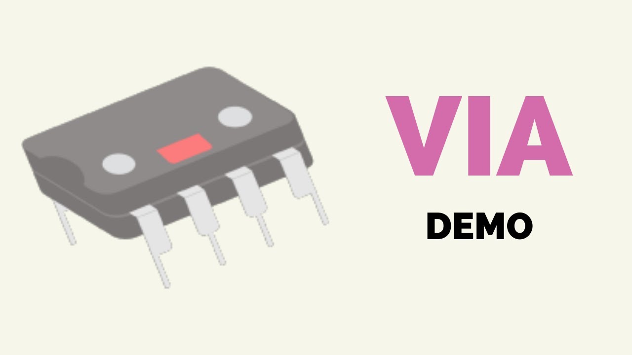 Via Demo Version 1 2 4 Youtube