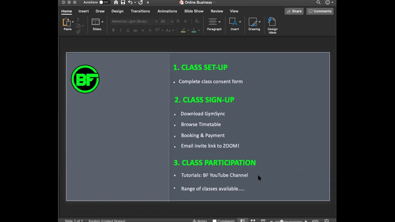 Online Class Tutorial Youtube