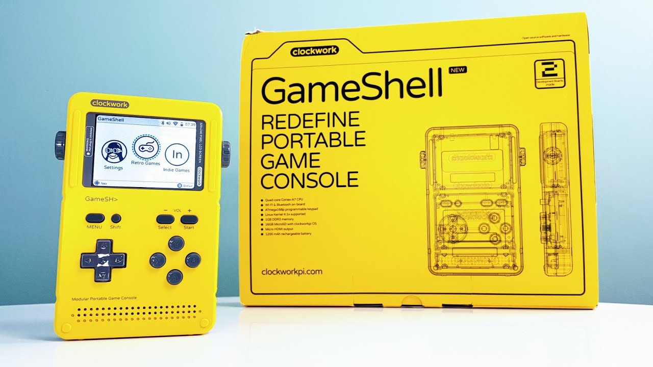 Clockwork Gameshell Assembly Guide Youtube