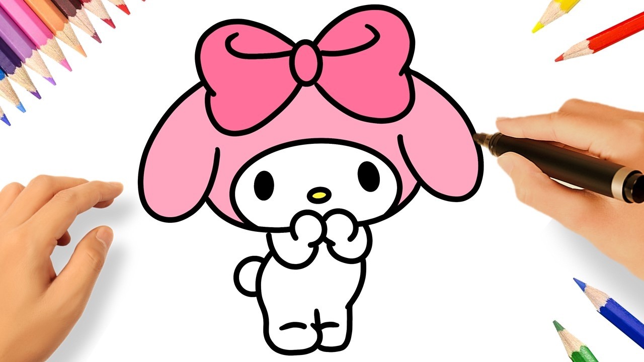 How To Draw My Melody Easy рџћђ Sanrio Youtube