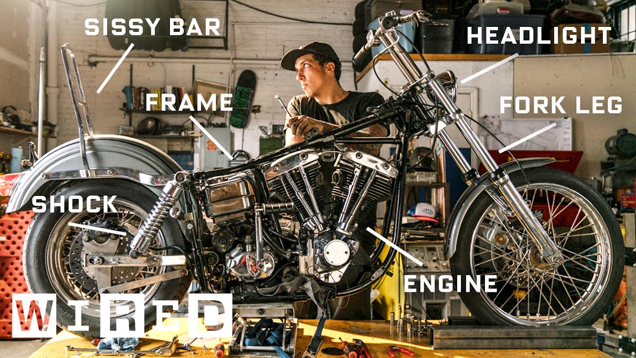 Mechanic Breaks Down A Classic Harley Davidson Wired Youtube