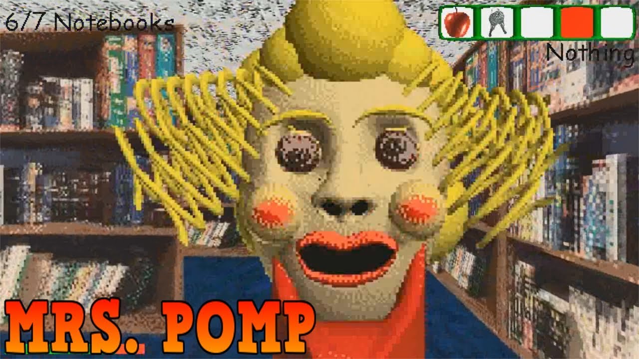 New Character Mrs Pomp Official Baldi Basics Kickstarted Demo