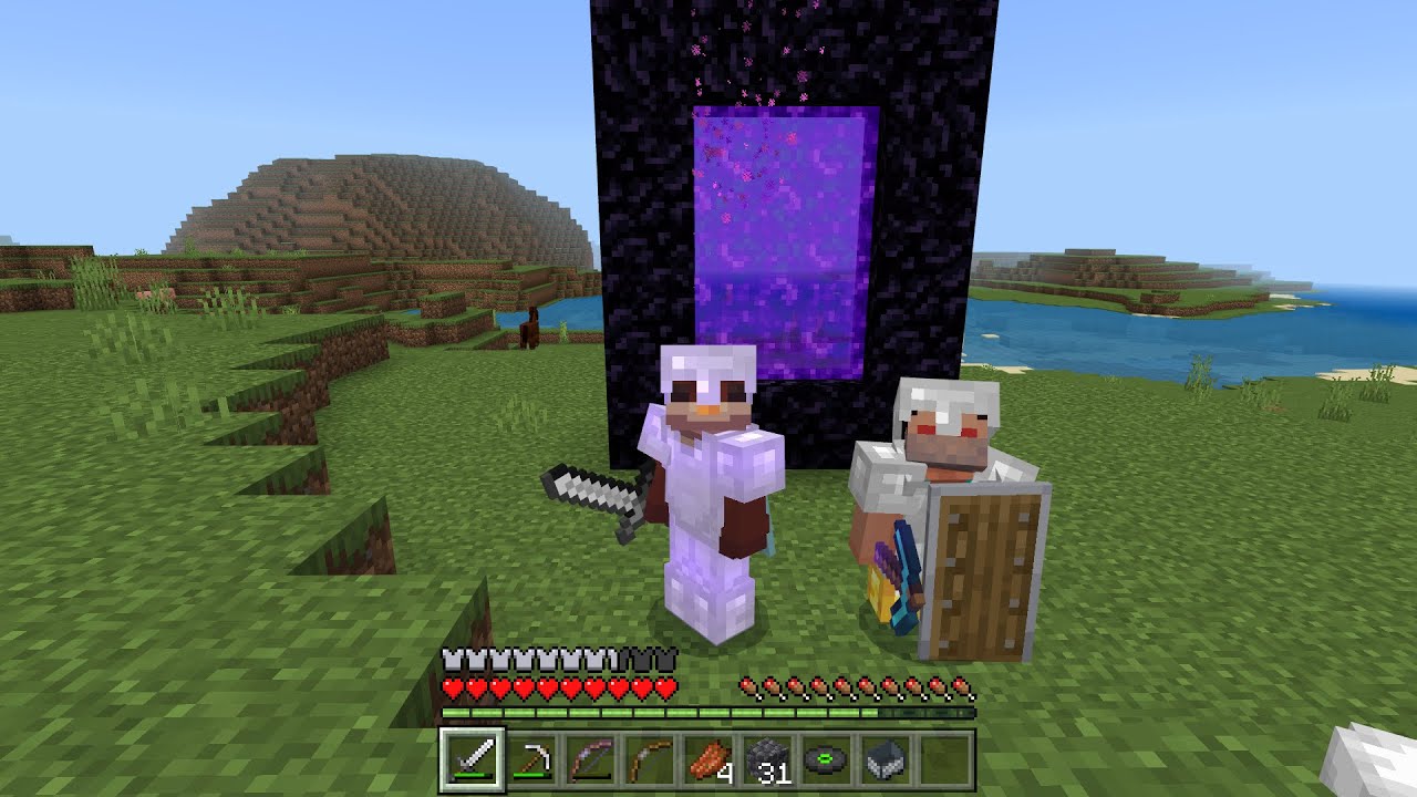 Played Minecraft With My Brother Part 2 Youtube